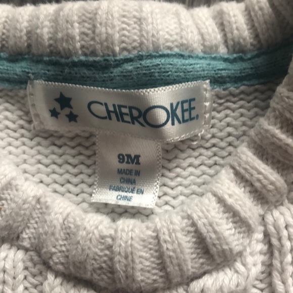 Cherokee | One Pieces | Baby Cherokee Knit Sweater Onesie Sz 9mths ...
